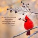 Psalm 91:4, Red Cardinal Bible Verse, Cardinal Scripture Canvas ...