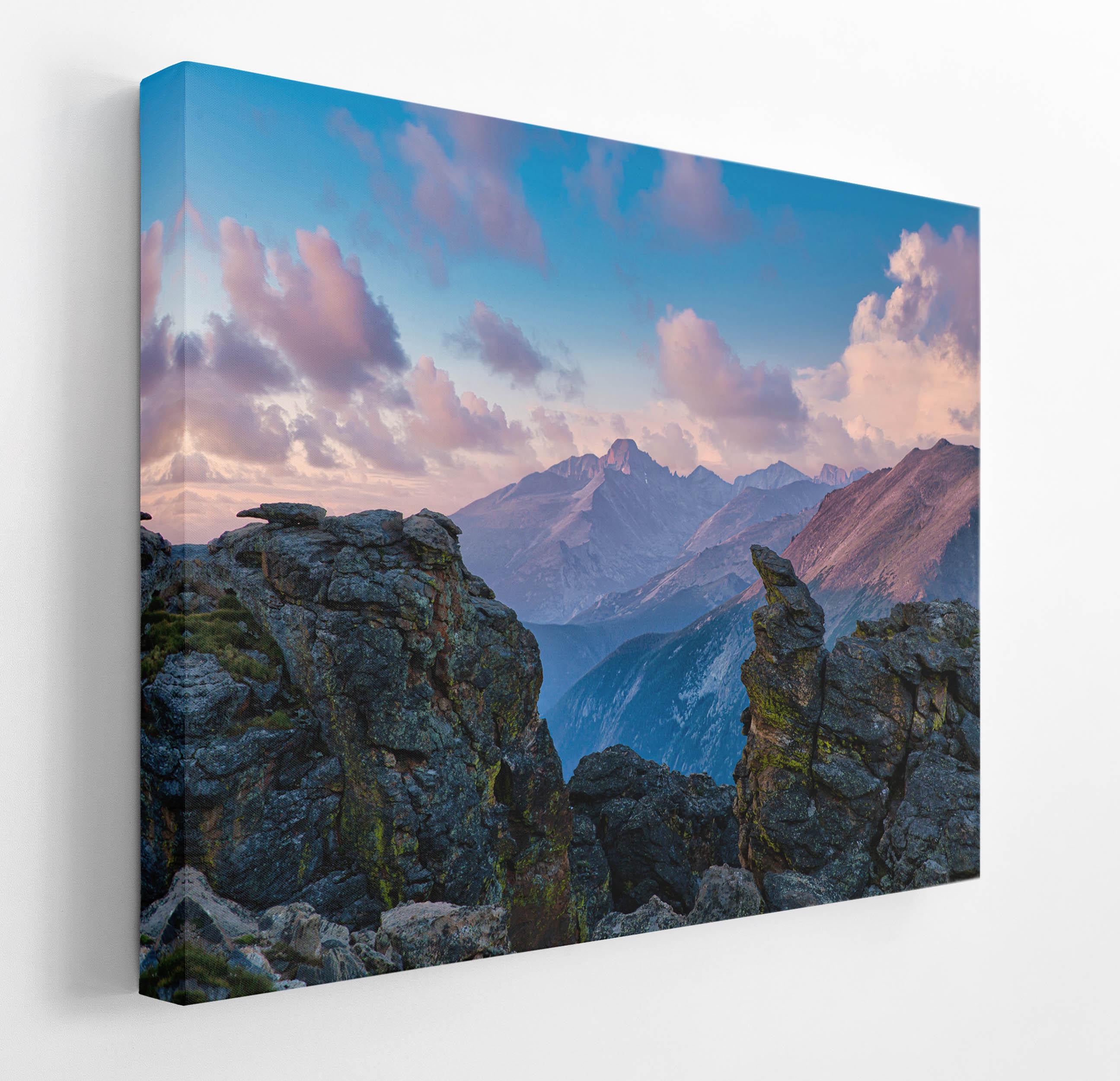 Rocky Mountain National Park Rock Cut Sunrise, Colorado Landscape Photo ...