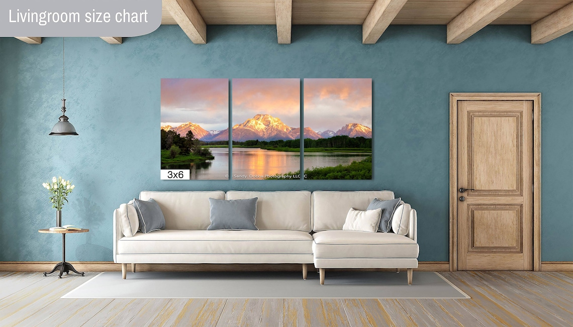 Oxbow Bend Sunrise, Grand Teton National Park Landscape Print, Wyoming ...