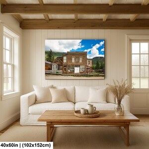 Old West Ghost Town Photography Decor, Historic St Elmo Colorado Photo ...