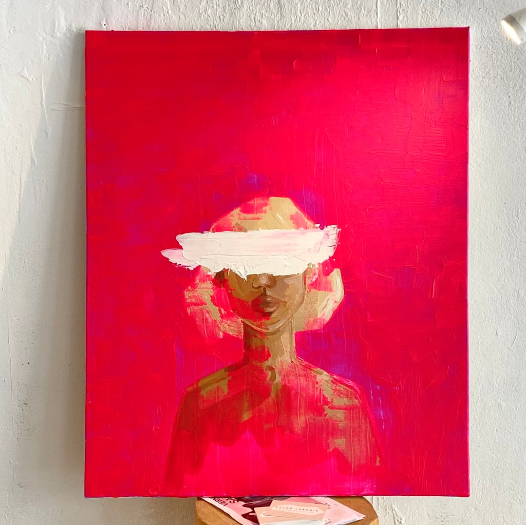 Neon Pink Etsy