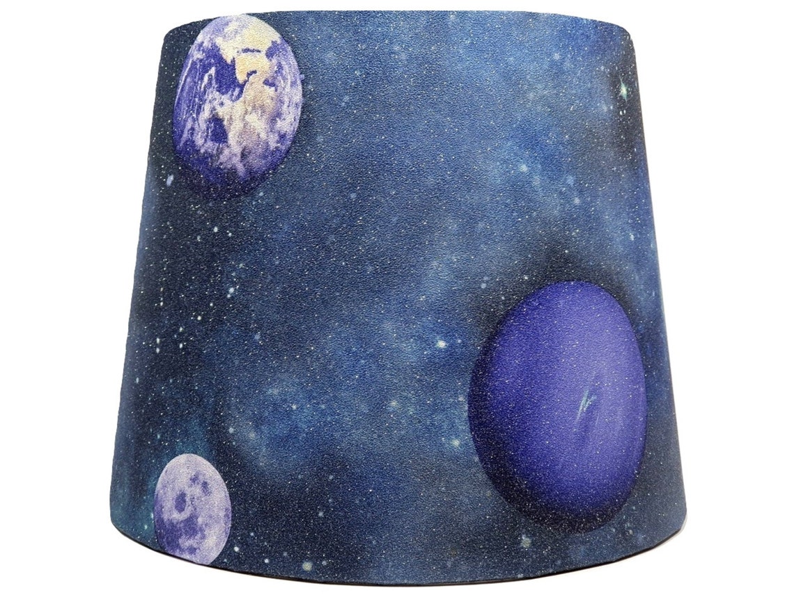 Space Planet Design Lampshade Ceiling Light Shade Kids Boys - Etsy UK
