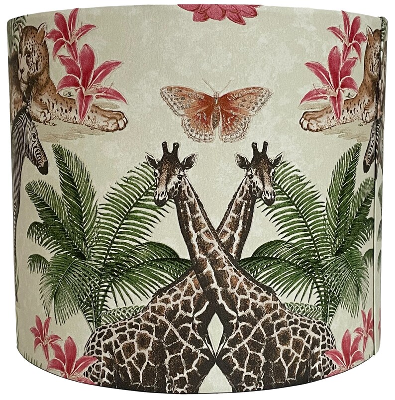Mustard Yellow Safari Lampshade Ceiling Light Shade Jungle - Etsy