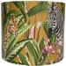 Jungle Safari Animals Lampshade Ceiling Light Shade Leaves Elephant ...