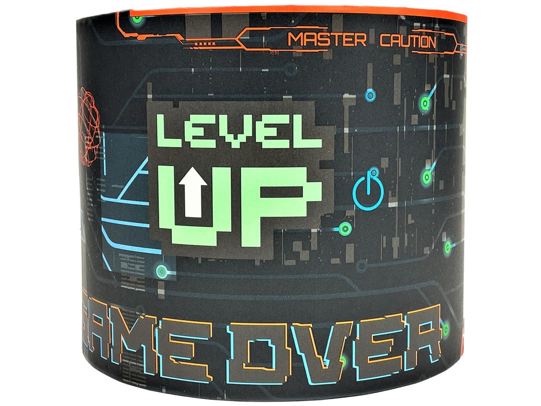 Gaming Lampshade Ceiling Light Shade for Boys Girls Kids Bedroom Gamer ...