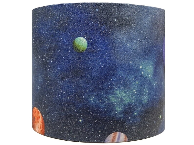 Space Planet Design Lampshade Ceiling Light Shade Kids Boys - Etsy UK