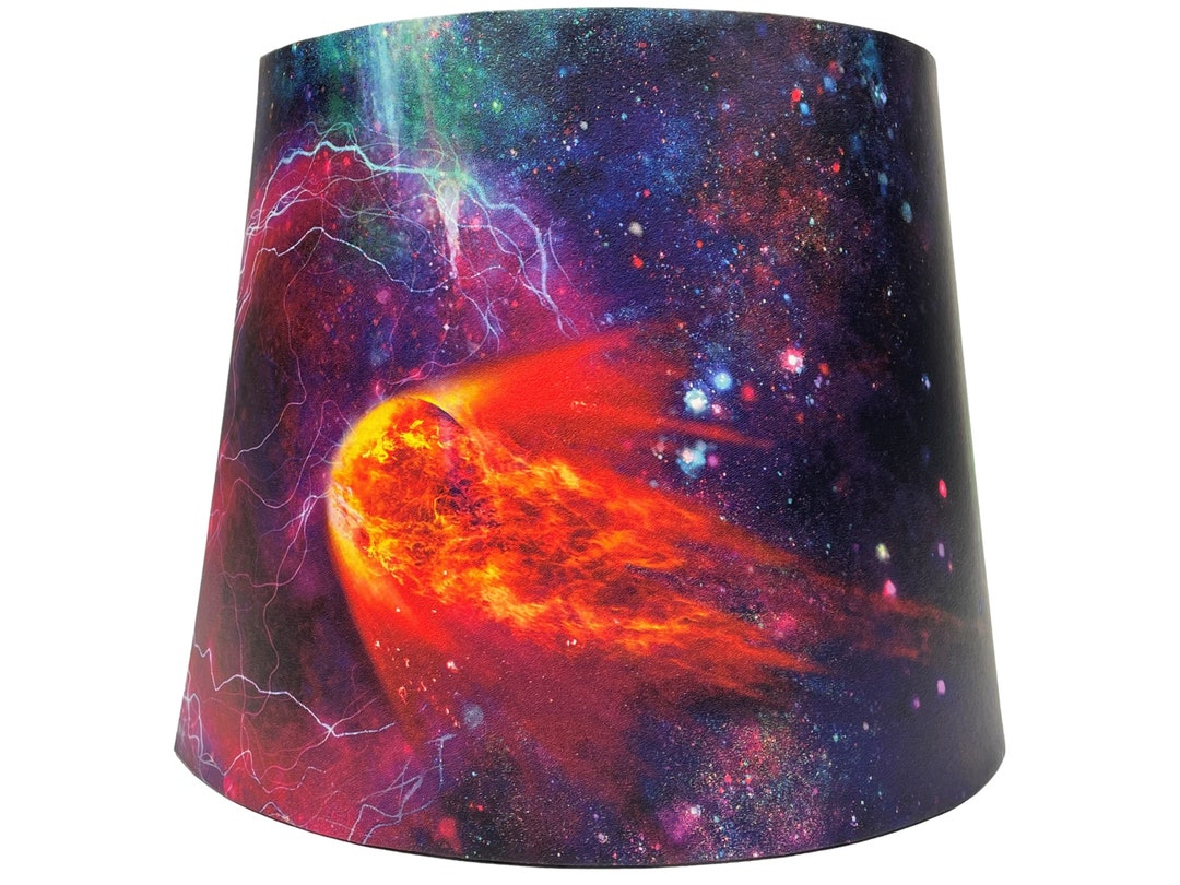 Space Table Lamp Shade Ceiling Light Shade Kids Boys Girls Planet ...