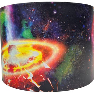 Space Table Lamp Shade Ceiling Light Shade Kids Boys Girls Planet ...