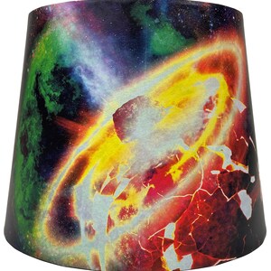 Space Table Lamp Shade Ceiling Light Shade Kids Boys Girls Planet ...