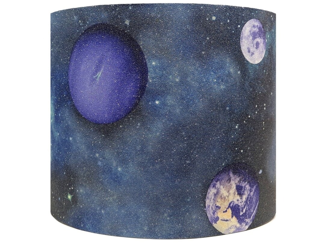 Space Planet Design Lampshade Ceiling Light Shade Kids Boys Girls Star ...