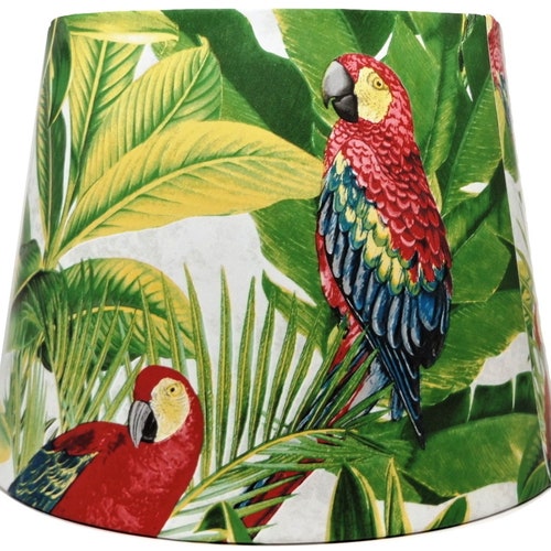 Jungle Safari Lampshade Ceiling Light Shade Tropical Green - Etsy UK
