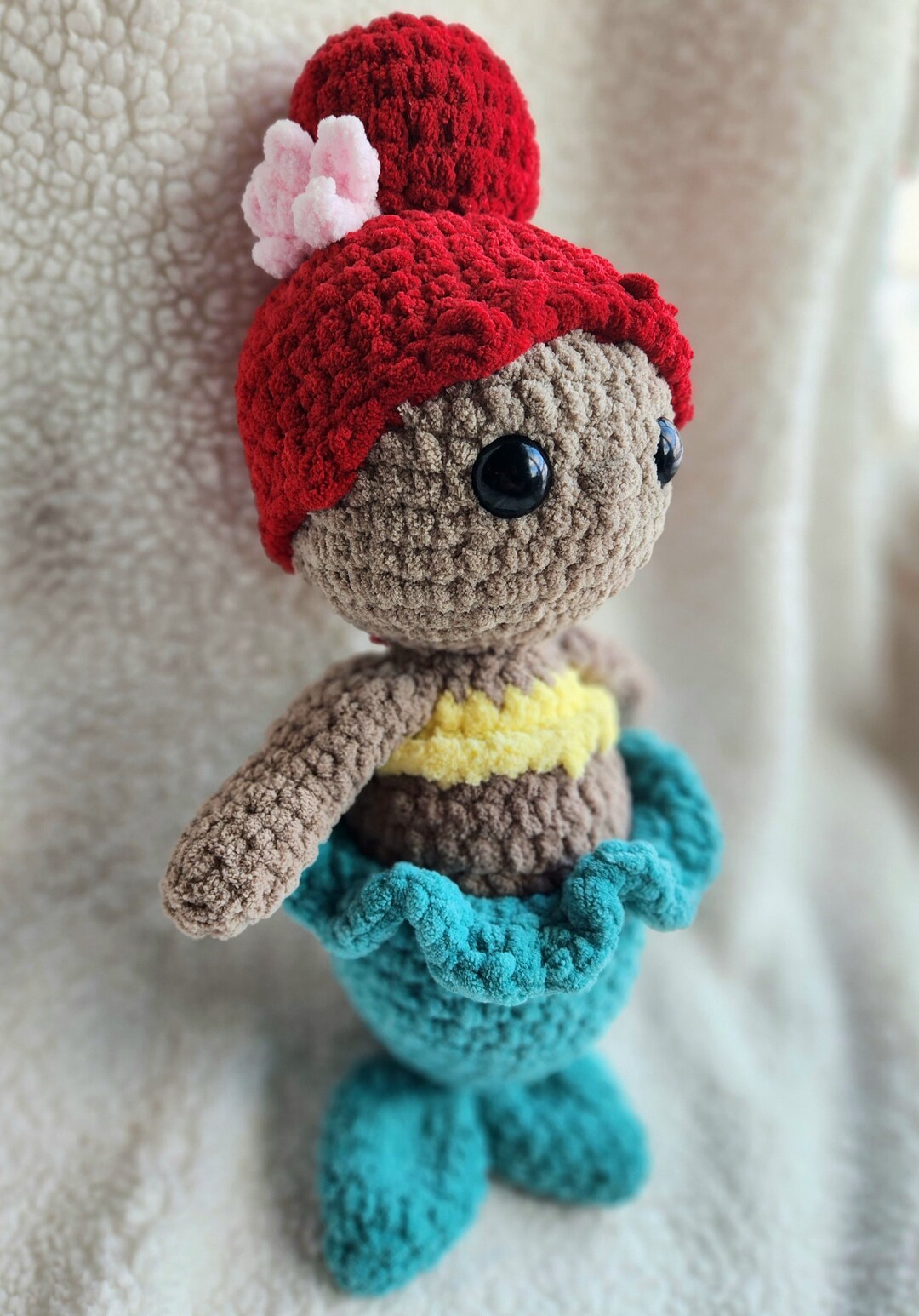 Delilah the Mermaid Crochet Mermaid Mermaid Amigurumi - Etsy