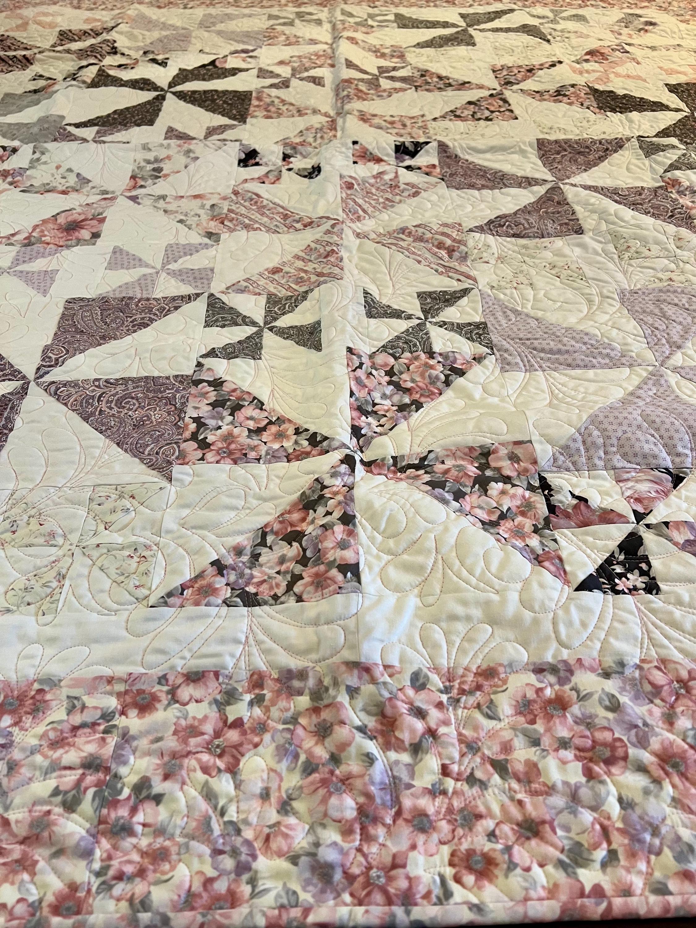 Dancing Pinwheels Quilt - Etsy