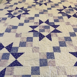 Purple Melody Quilt - Etsy