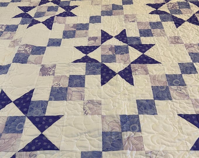 Purple Melody Quilt - Etsy