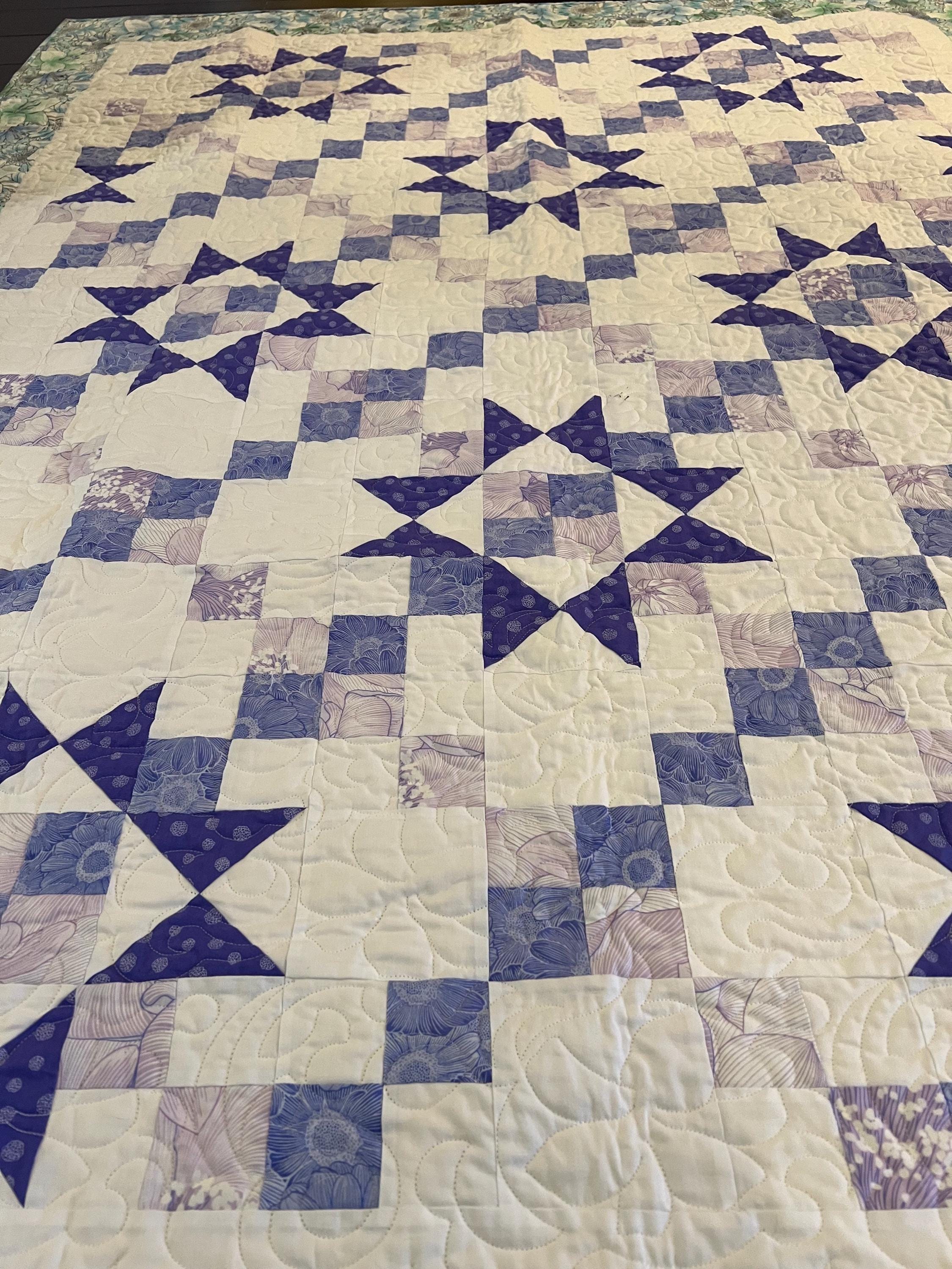 Purple Melody Quilt - Etsy