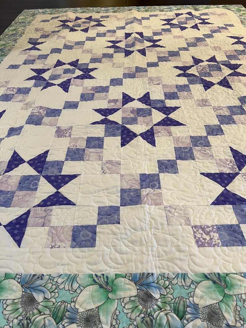 Purple Melody Quilt - Etsy