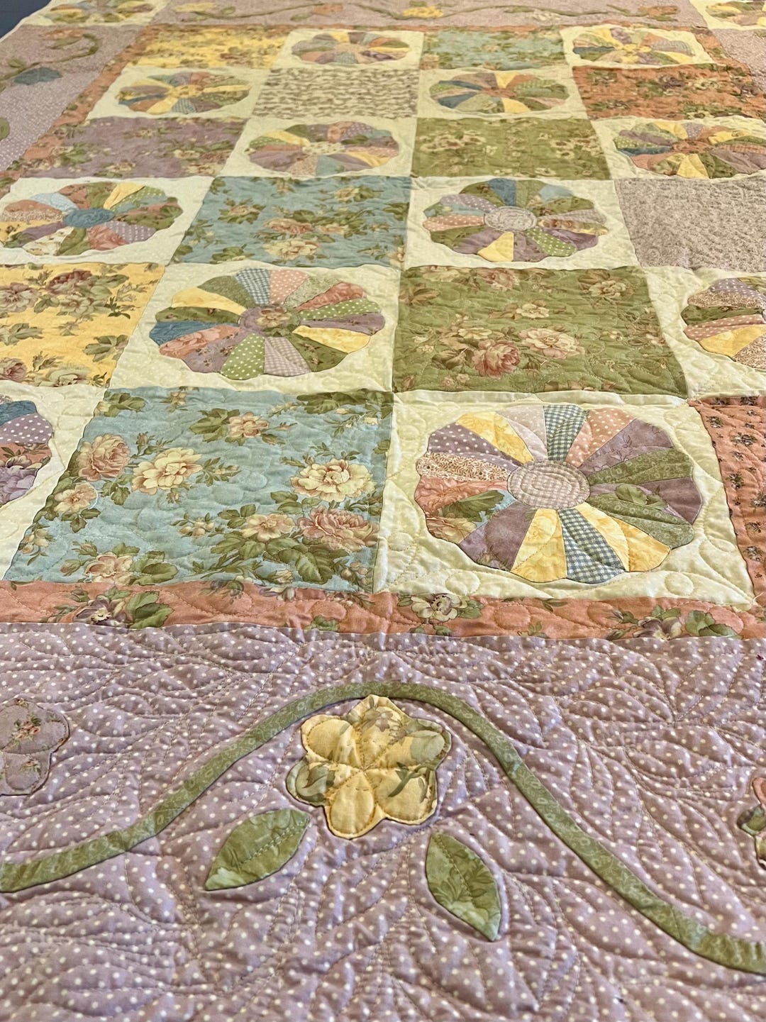 Lavender Fields Quilt - Etsy