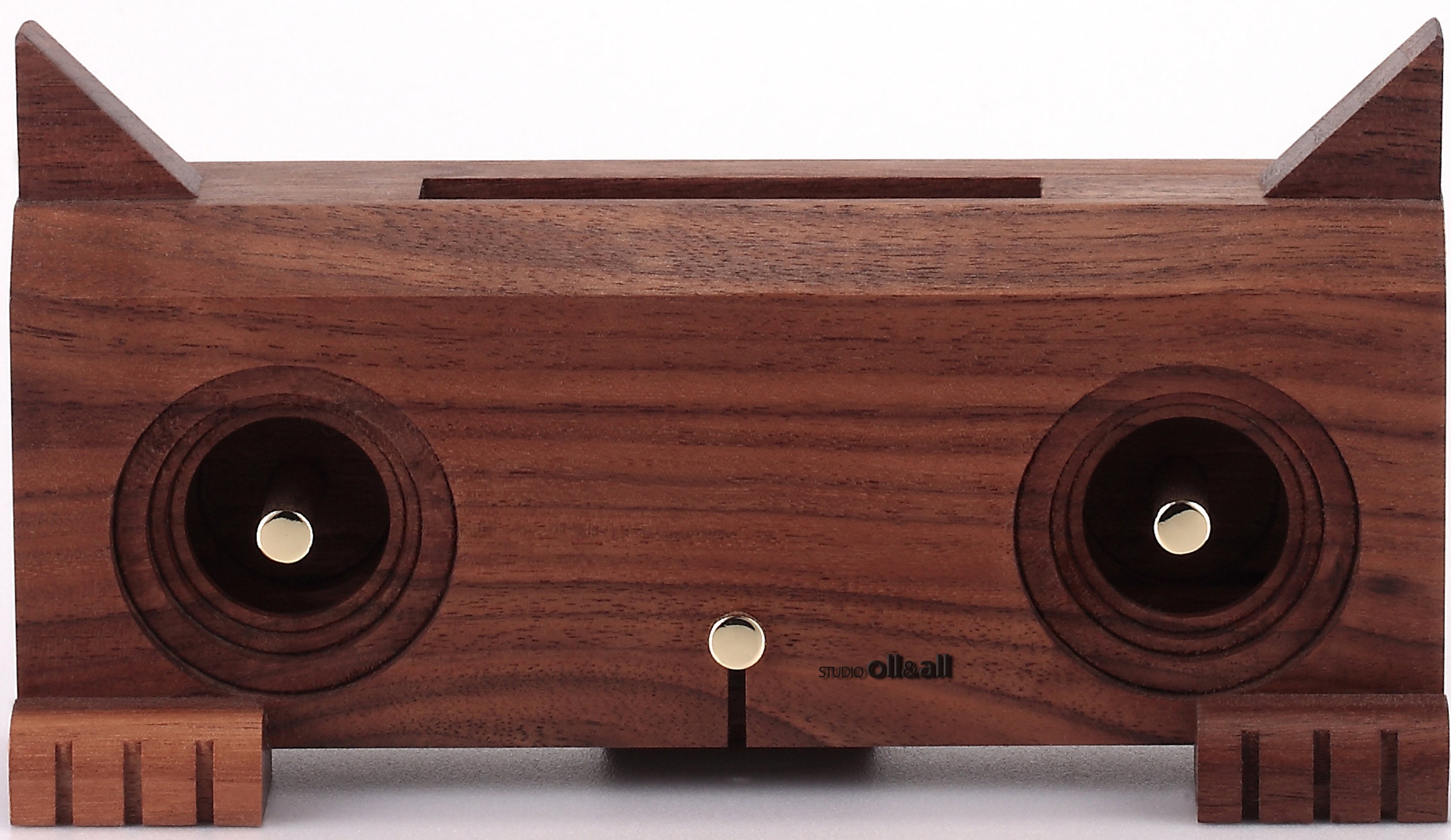 Acoustic Speaker, Wooden Phone Docking Station, Passive Amplifier, Home ...