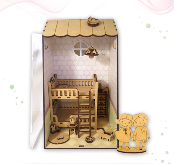 DIY 3D Wooden Puzzle STEM Toy Laser Cut Plywood Safe for - Etsy