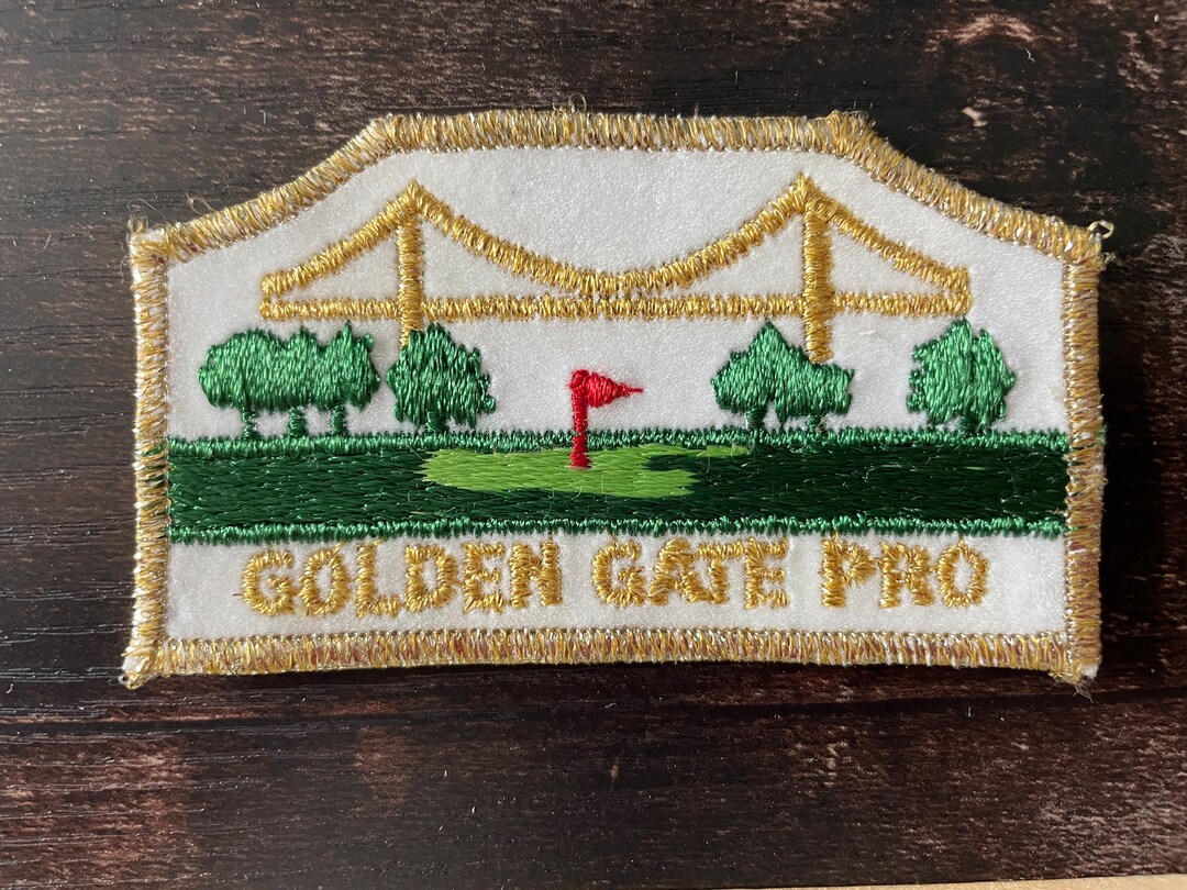 Vintage Golden Gate Bridge Patch: San Francisco Golfing Souvenir - Etsy