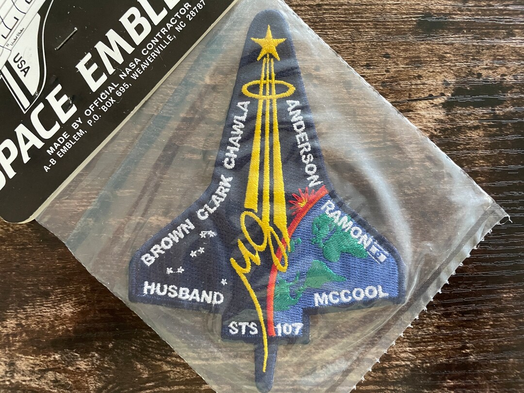 Columbia Remembrance Patch Memorial Failed NASA Mission AMERICAN Space ...