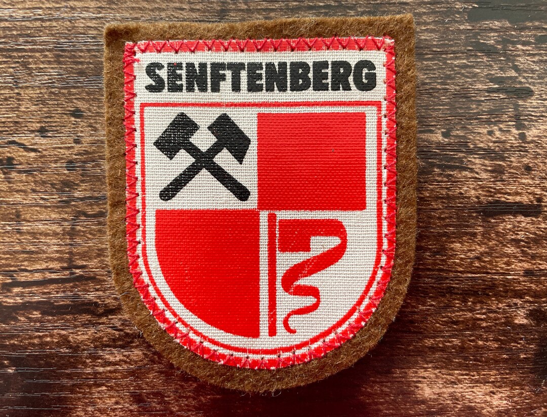 Vintage Patch Senftenberg Lake GERMANY Zły Komorow German Sew on ...