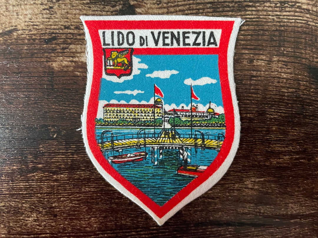 Vintage Patch Venice ITALY Lido Di Venezia Italian Sew on Applique ...
