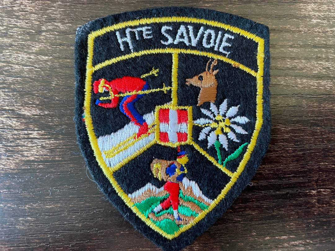 Vintage Ski Patch Haute Savoie FRANCE Alps French Alpine Sew on ...