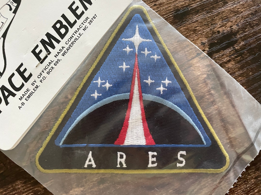 Ares Project Patch NASA Mission AMERICAN Space Shuttle Applique USA Embroidered Outer Space ...