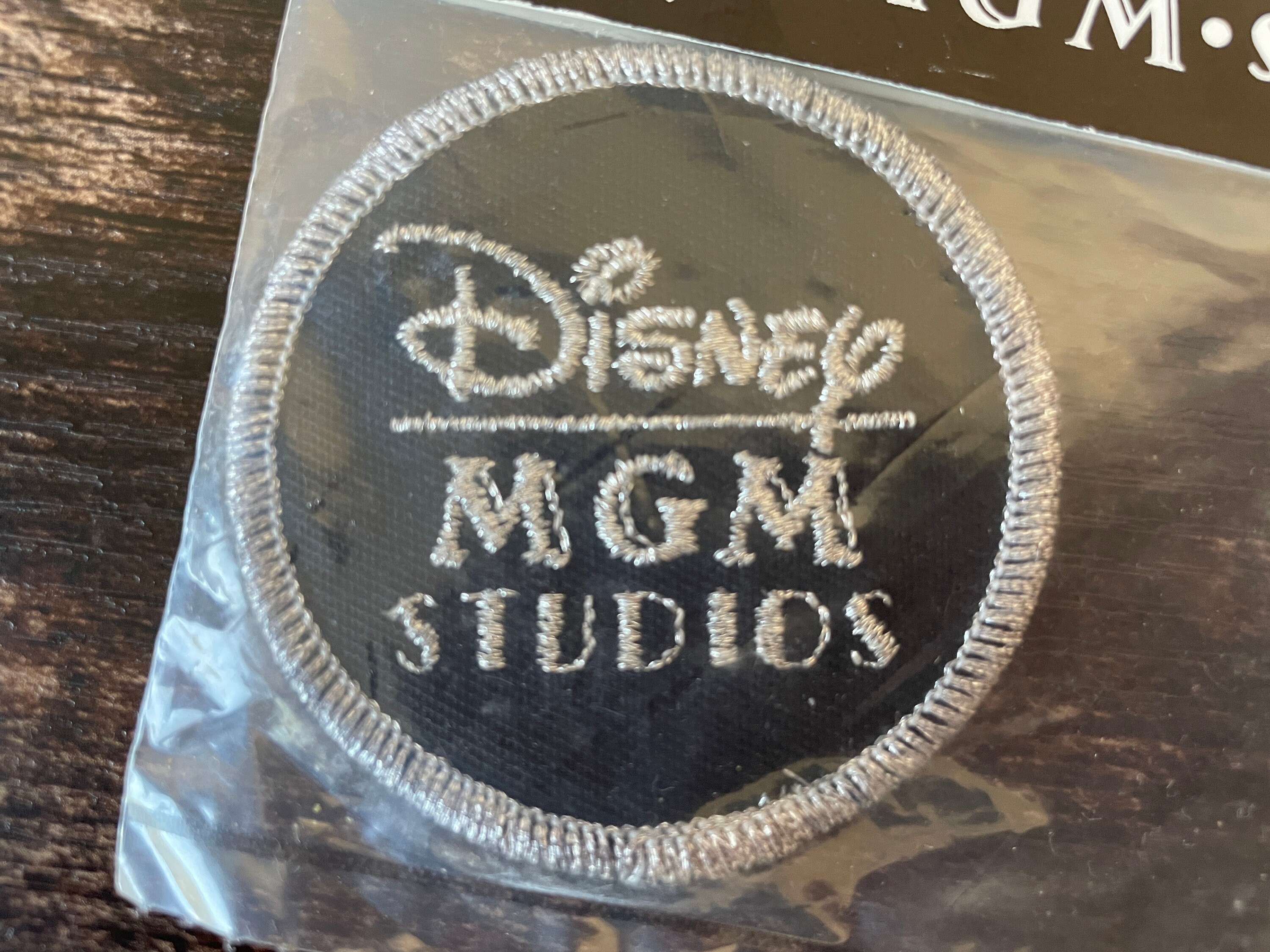 Vintage Patch Disney MGM Studios Theme Park Florida USA AMERICAN Iron ...