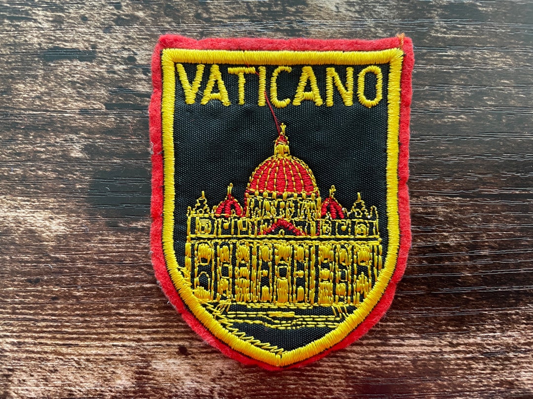 Vintage Vatican City Embroidered Patch: St. Peter's Basilica in Rome - Etsy