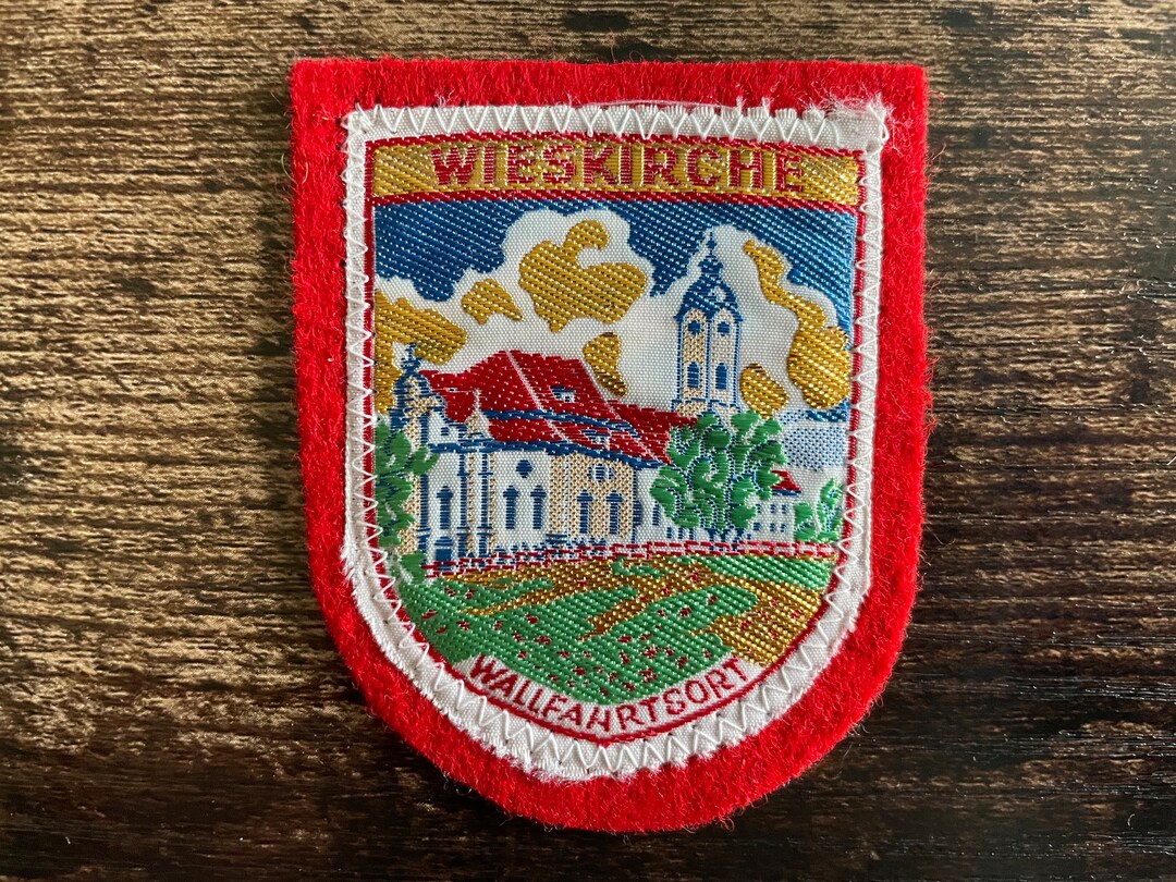 Vintage Patch Pilgrimage Church GERMANY Sew on Applique Patches Some ...