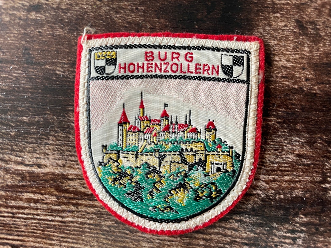 Vintage Patch Castle Hohenzollern GERMANY German Burg Fortress Sew on ...