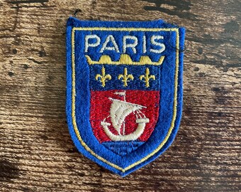 Vintage Patch Rocamadour FRANCE French City Shield Coat of Arms Sew on ...