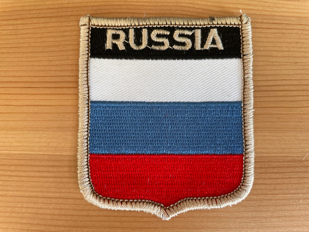 Vintage Patch RUSSIA Sew on Applique Patches Some Embroidered Travel ...