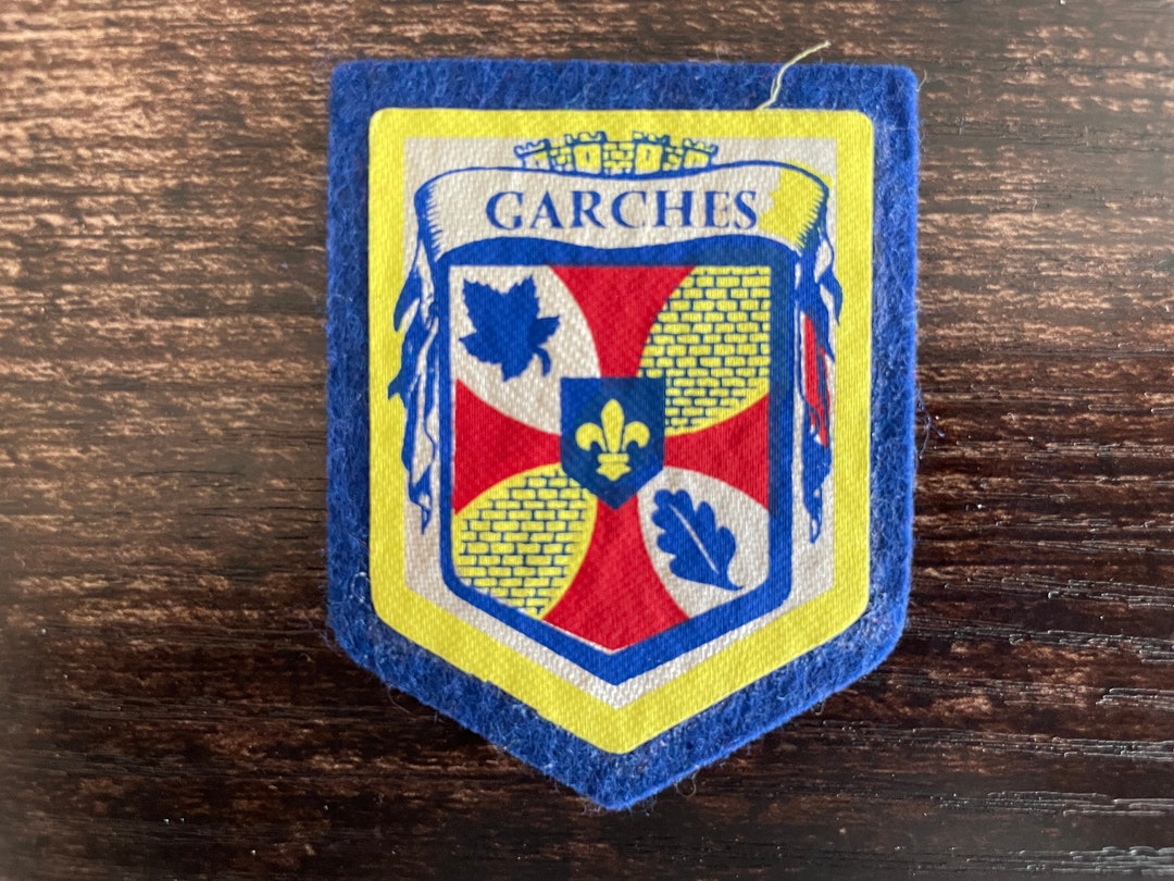 Vintage Patch Garches Paris FRANCE Sew on Applique Patches Some ...