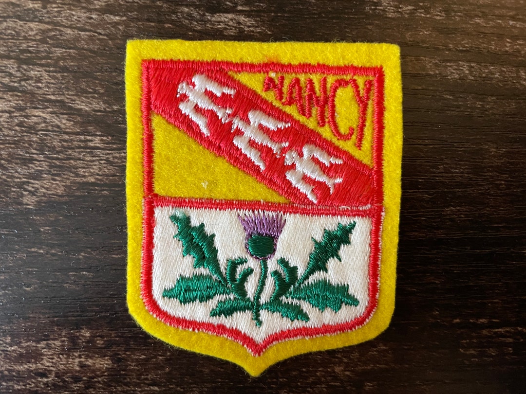 Vintage Patch Nancy FRANCE French Grand Est Duchy of Lorraine Sew on ...