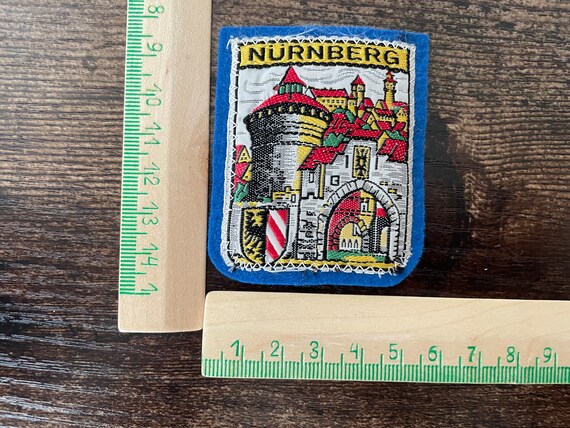 Vintage Nuremberg Patch: German Castle Crest, Nürnber… - Gem