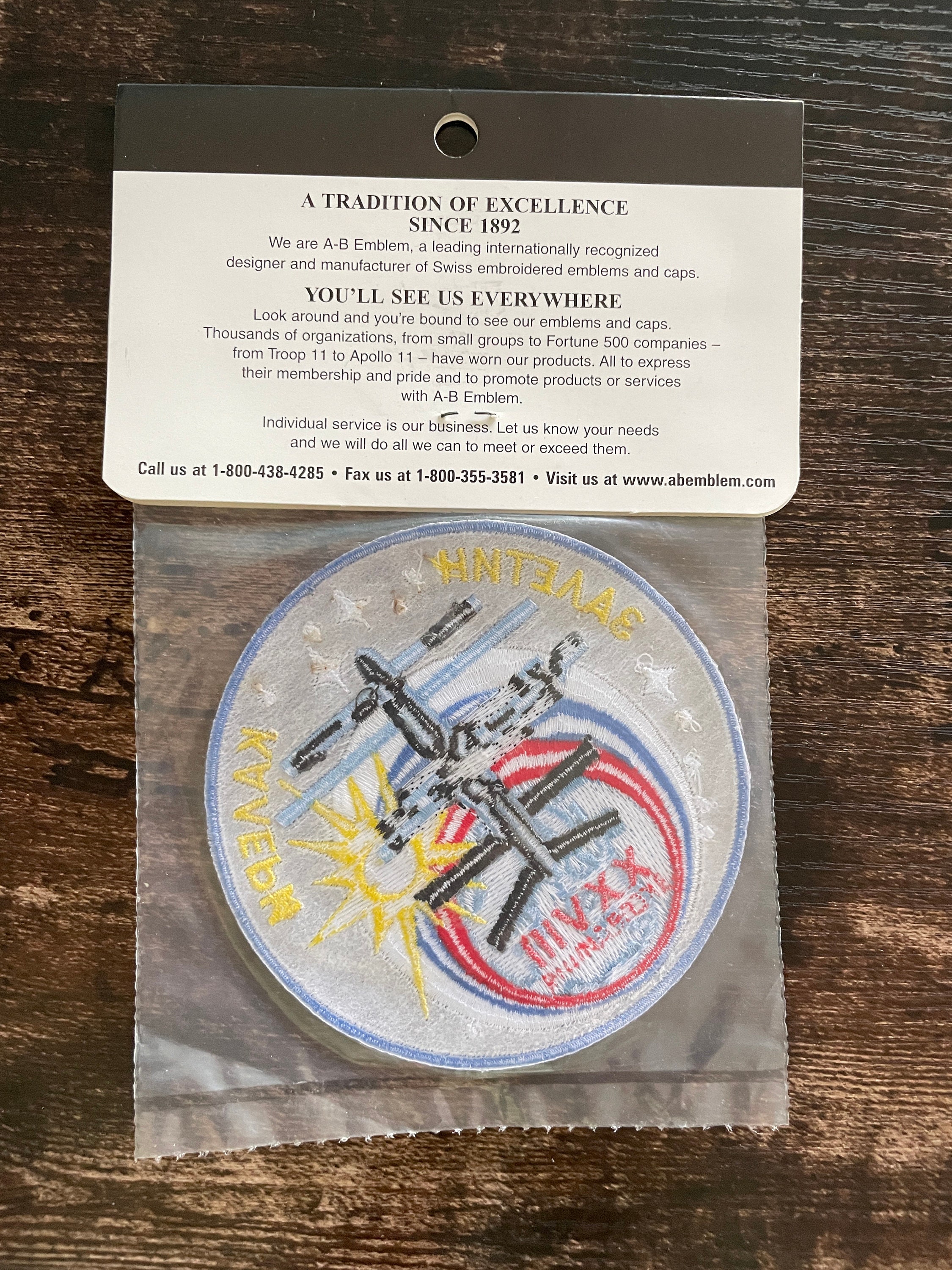 Soyuz Patch USSR Mission Soviet Space Shuttle Craft Applique Embroidered Outer Space Program ...