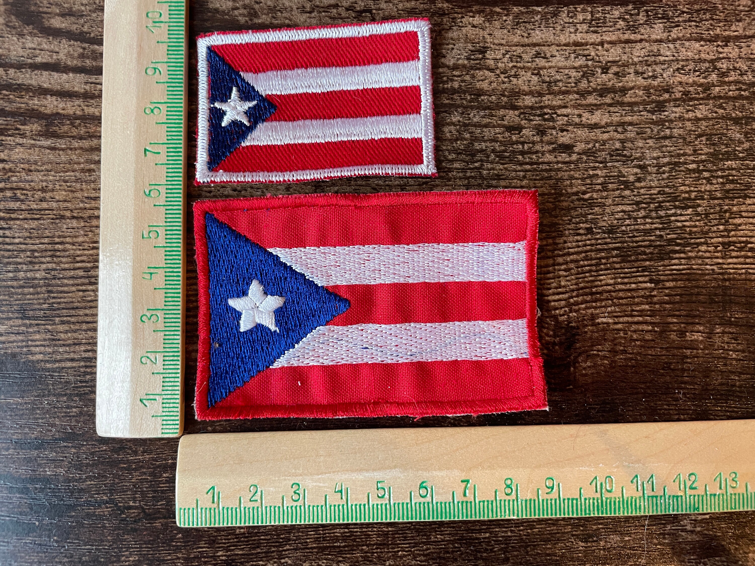 Vintage Puerto Rico Flag Patch: Embroidered Travel Souvenir - Etsy