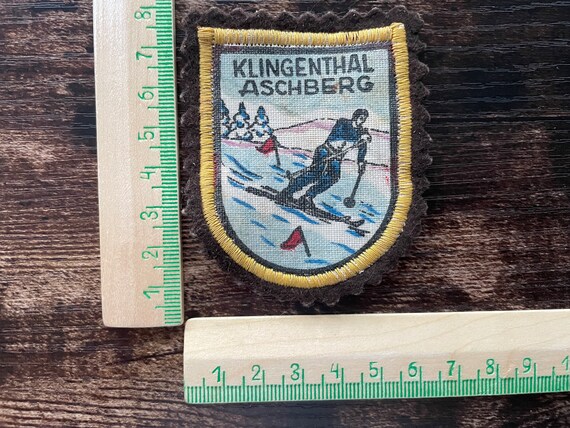 Vintage Aschberg Klingenthal Ski Patch GERMANY Alps S… - Gem