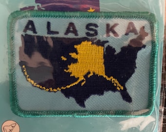 Alaska Flag Embroidered Patch - Etsy