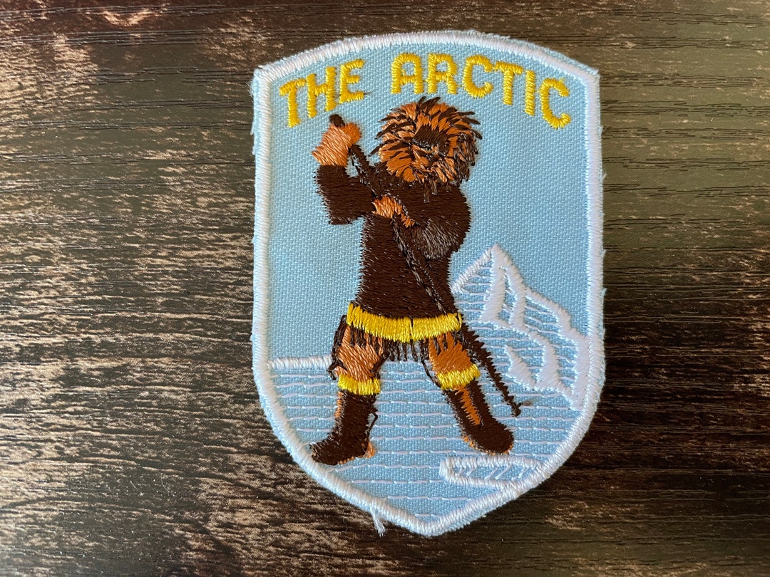 Vintage Patch the ARCTIC Canadian Arctic Archipelago Sew on Applique ...