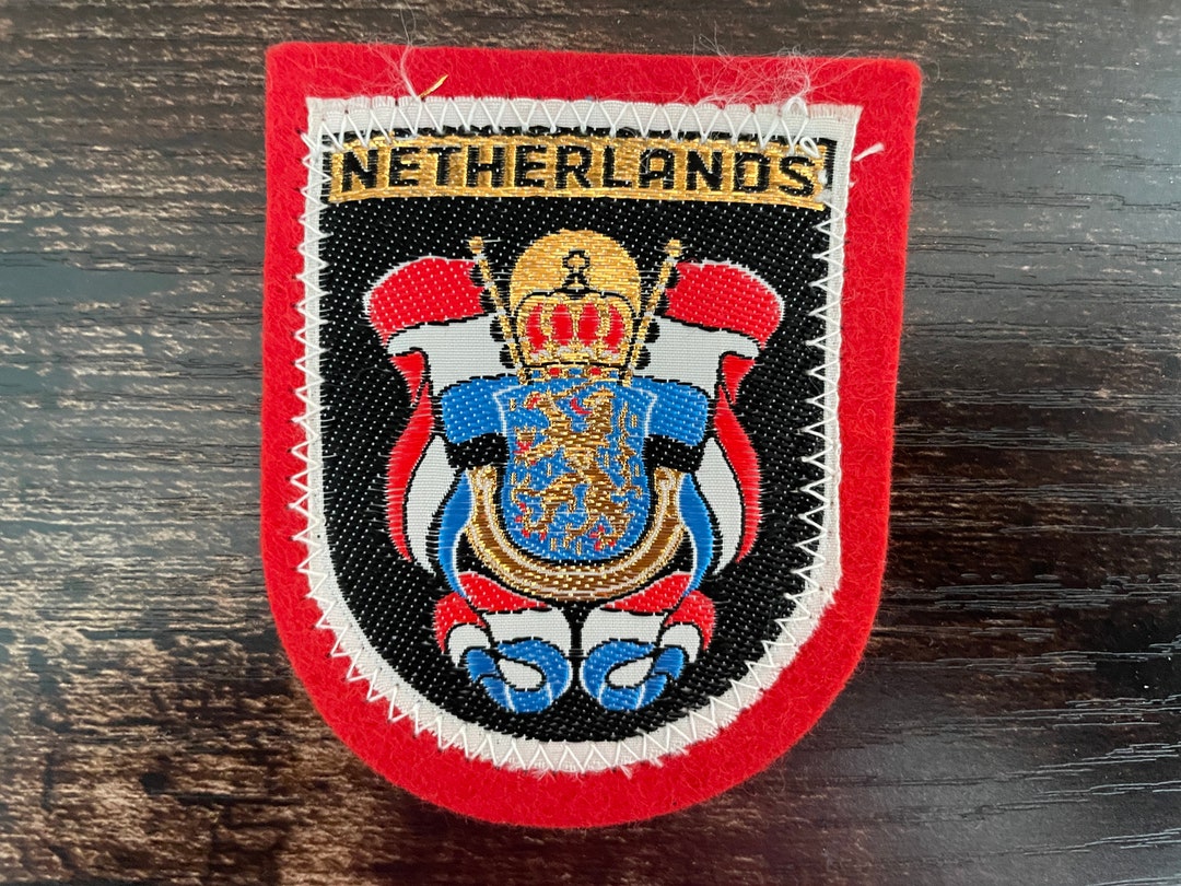 Vintage Patch NETHERLANDS Dutch Coat of Arms City Shield Sew on ...
