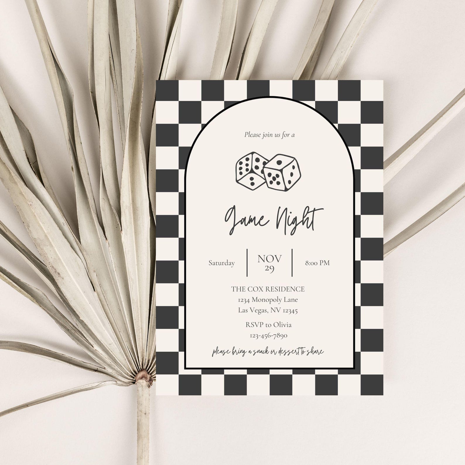 Retro Game Night Invitation: Editable Template (5x7" PDF) - Etsy