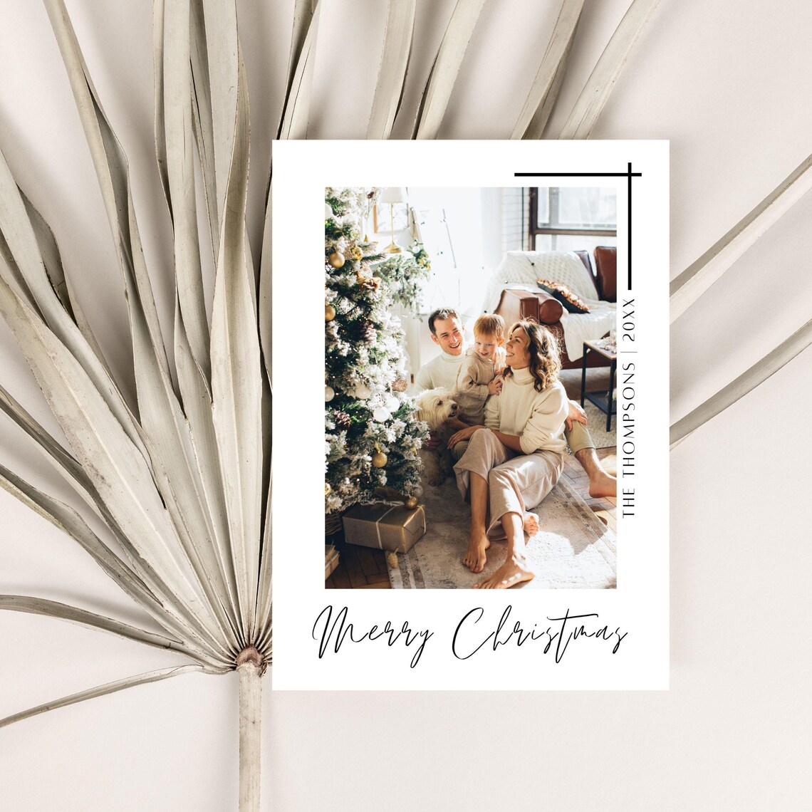Editable Christmas Card Christmas Card Template Printable Photo Card ...