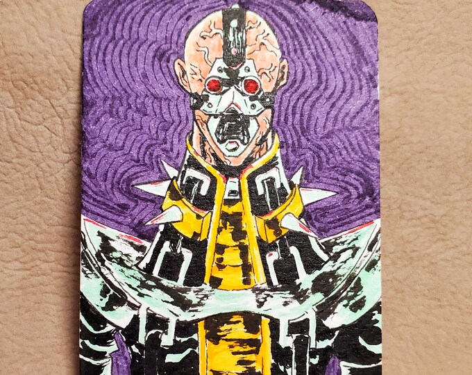 Jinzo - Hand-drawn Custom Field Center Card/token - Goat Format - Yu-gi ...