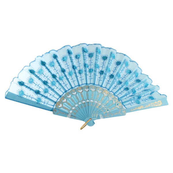 Blue Fan - Etsy