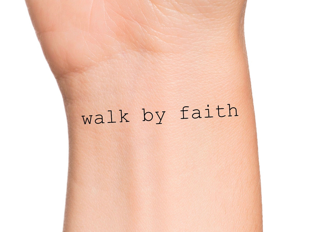 Star Walk By Faith Tattoo